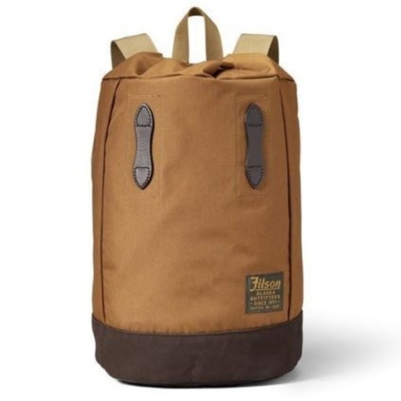 Filson | Bags | Filson Nylon Day Pack Backpack In Whiskey Tan New ...